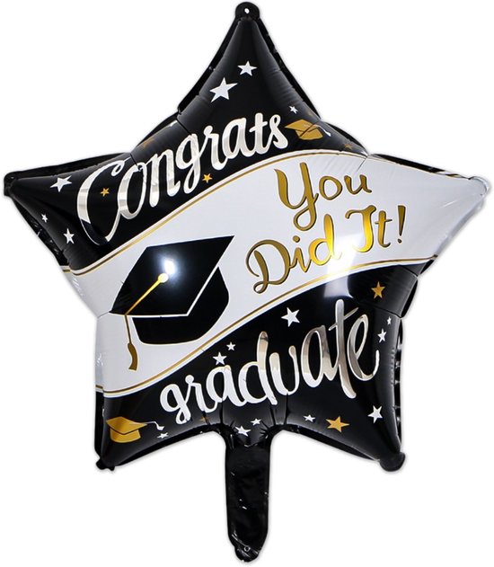 BTH - Ballon - Geslaagd Versiering - Ballonnen - Graduation Ballonnen ...