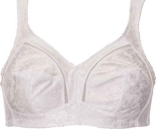 Guy de France - BH zonder beugel jacquard - wit - 95B | bol
