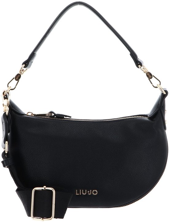 Liu Jo Medium Schoudertas Dames - Logo Print - Kaliska - Zwart | bol