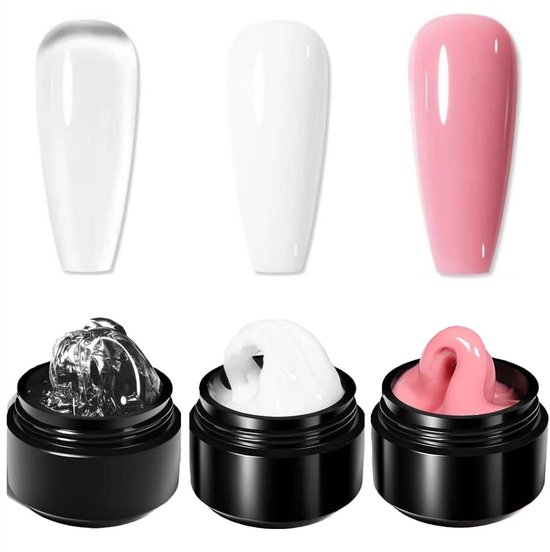 Born Pretty - Builder gel - 3x15 ml - Buildergel - Builder gel nagels ...