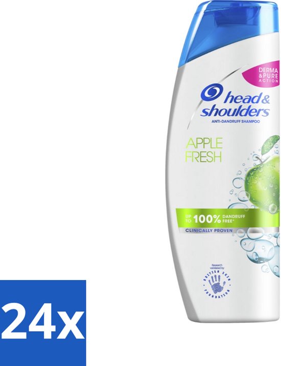 Head & Shoulders - Shampoo - Apple Fresh - Verfrissende & Natuurlijke ...