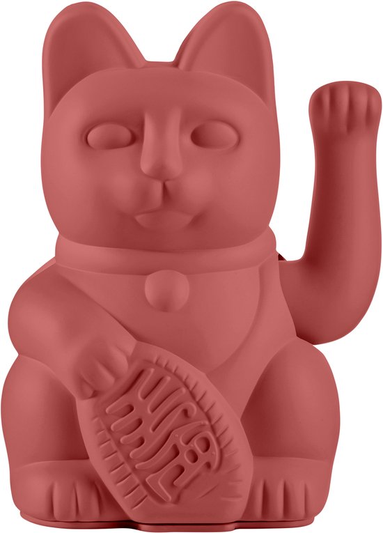 Donkey Products Gelukskat - Lucky Cat - Geluksbrenger - Maneki Neko - Red Berry | bol