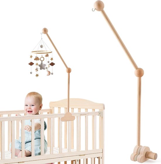 Houten beweegbare wieghouder standaard luiertafel deurbelhouder ...