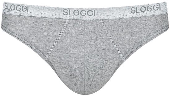 Sloggi - Basic Mini 4-pack - Grijs | bol