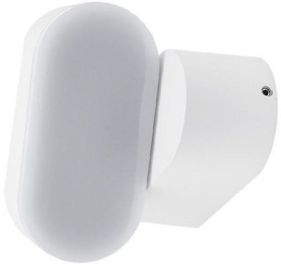 Witte Wandlamp LED IP54 Verstelbaar Ovaal - Wit licht | bol