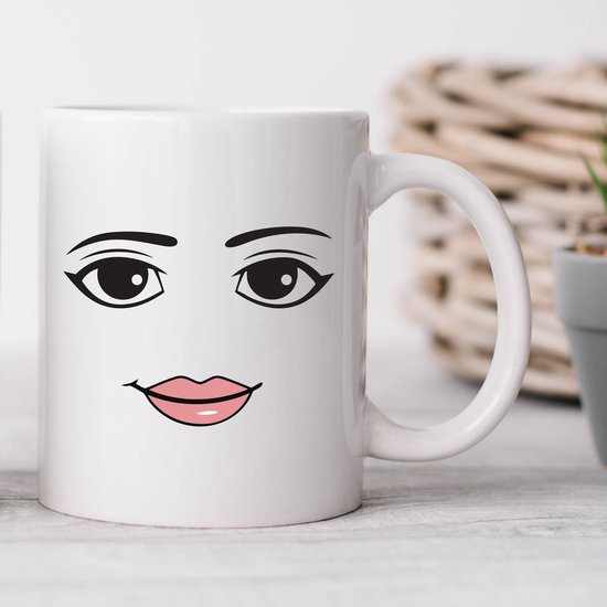 Funny Face Meme Mok – Grappige Mok met Gezicht – Cadeau voor Hem of ...