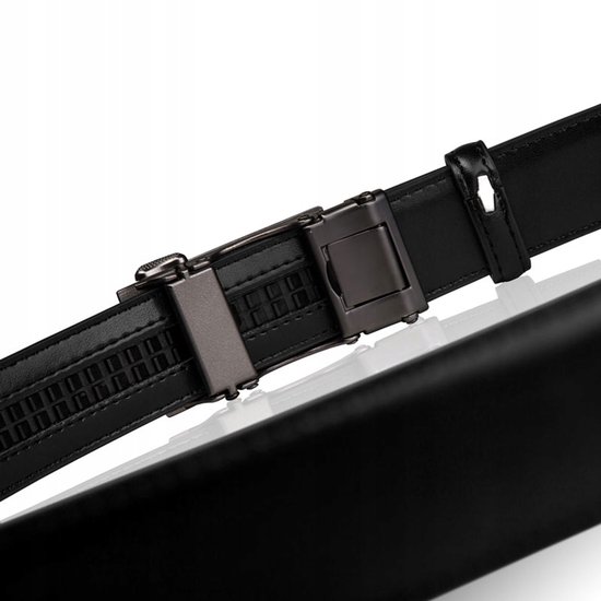 C30-BI BLACK 125 ELITE heren leren riem | bol