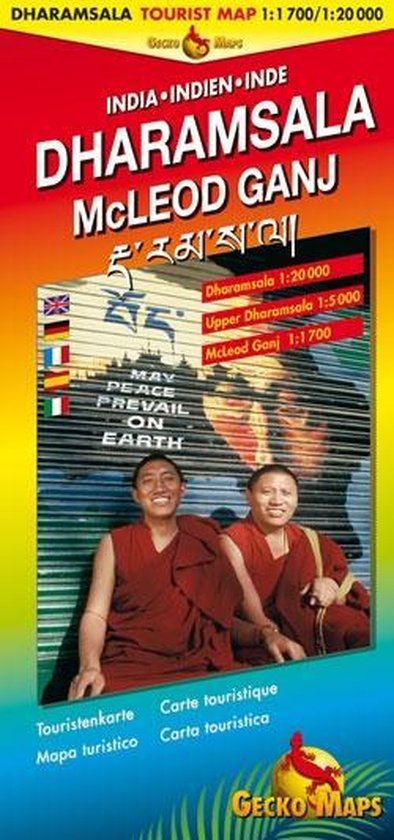 Dharamsala / McLeod Ganj. Tourist Map | bol.com