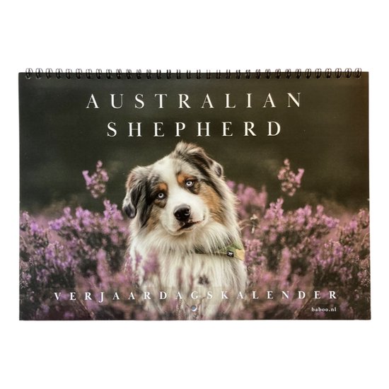 Verjaardagskalender - Australian Shepherd - Hond - Kalender - Cadeau ...