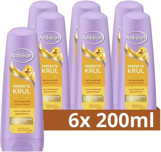 Andrélon Conditioner - Perfecte Krul - verrijkt met arganolie ...
