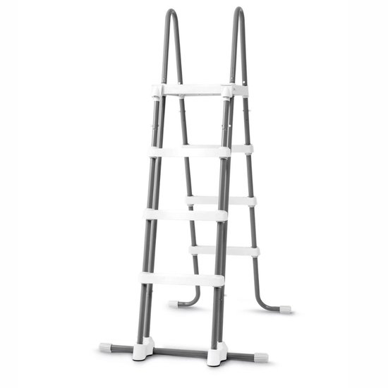 Intex - Zwembadladder - Voor 122 cm wandhoogte - Met verschuifbare ...