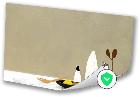 Minimalistisch stilleven met objecten - Stilleven poster ...