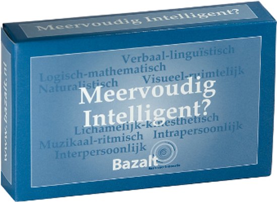 Meervoudig intelligent? Kaartspel Bazalt | Games | bol