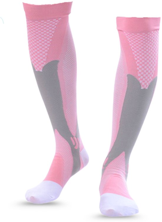 Kangka Compressiekousen 20-30 mmHg - Compressie sokken Maat S/M (35-38 ...