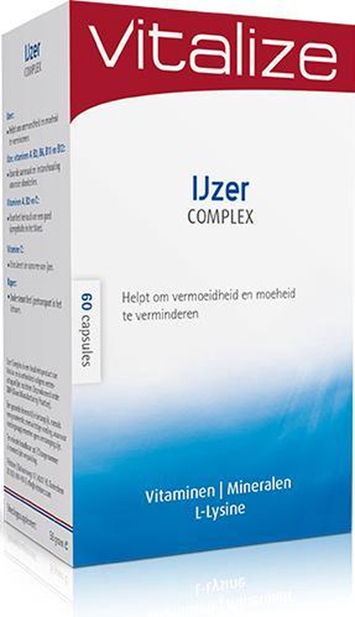 Vitalize IJzer Complex 60 capsules | bol.com