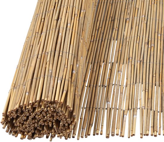 Rietmat, 90x600 cm (HxB), Rietmatten,Tuinscherm, Balkonscherm,... | bol