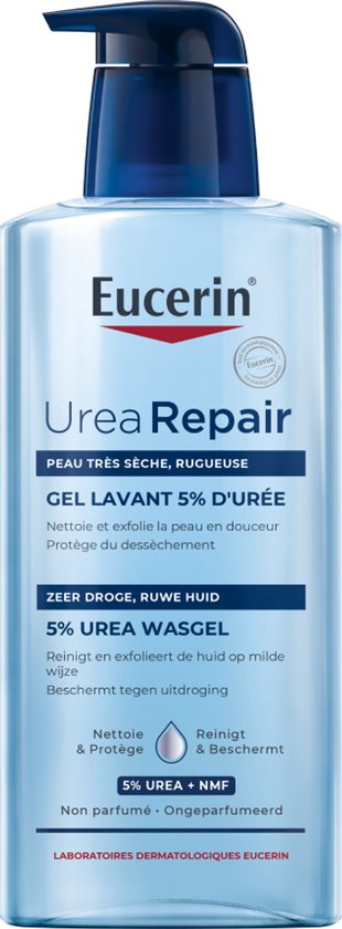 Eucerin UreaRepair Wasgel 5% Urea - Ureum Douchegel - voorkomt ...