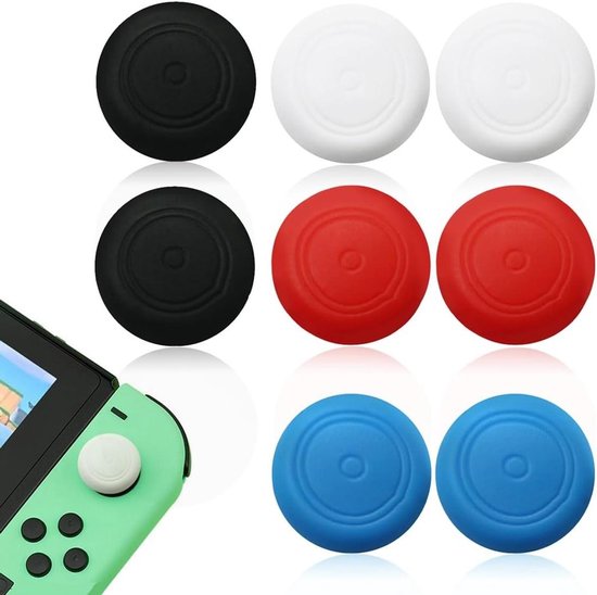 Joysticks Caps Replacement Cap for Switch Joycon Controller - 4 Pairs ...