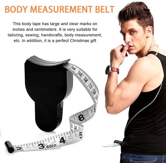 Meetlint 60 inch (150 cm) Lock Pin en Push Button Retract voor Body ...