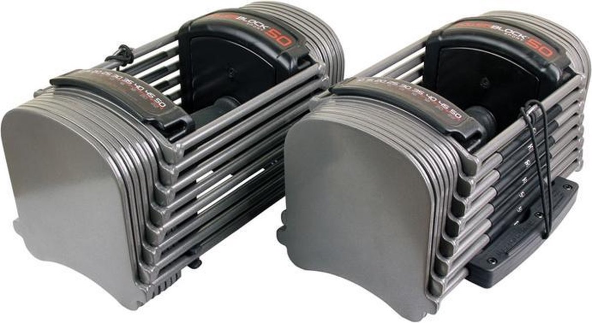 PowerBlock Sport 50 PBSP50 - Verstelbare dumbbell set (2x dumbbells ...