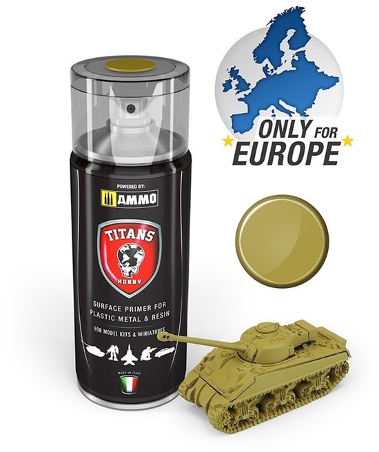 AMMO MIG Hobbyverf Acrylverf - MIG TTH111 Desert Yellow - Matt - Primer ...