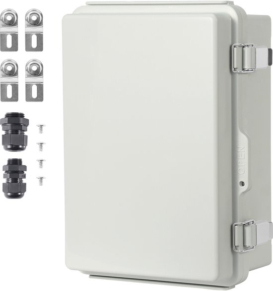 Externe Elektrische Aansluitdoos - 300 X 200 X 180 mm - Abs Kunststof ...
