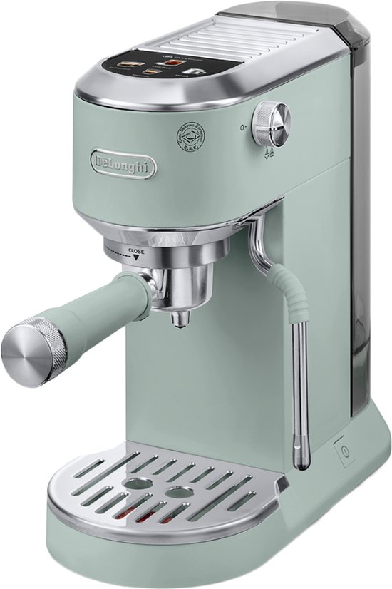 DeLonghi Dedica Duo EC890.GR Espresso Coffee Machine - Green | bol