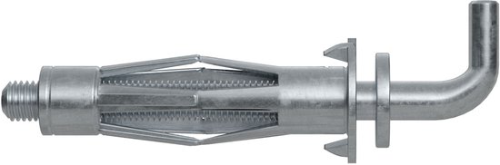 Fischer metalen hollewandplug HM 5 x 37 S met winkelhaak - 4 stuks | bol