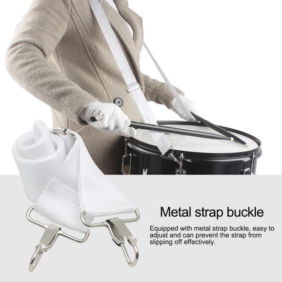 Verstelbare Oxford Doek Parade Marching Snare Drum Sling Riem - Riem Accessoires | bol