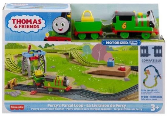 Fisher-Price Thomas & Friends Playset Percy's Parcel Loop ...