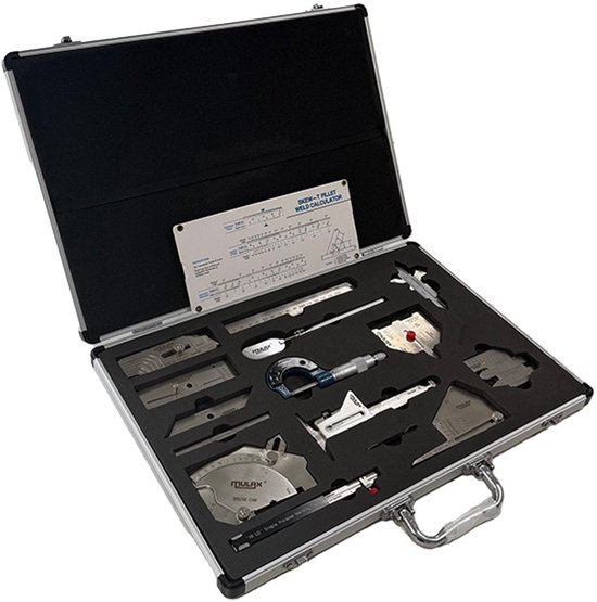 Mulax Inspectiekoffer 13 delig 13 delig | bol