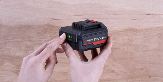 FERM AX-POWER Accu 20V 4.0Ah - Voor alle FERM AX-Power & FX-Power ...