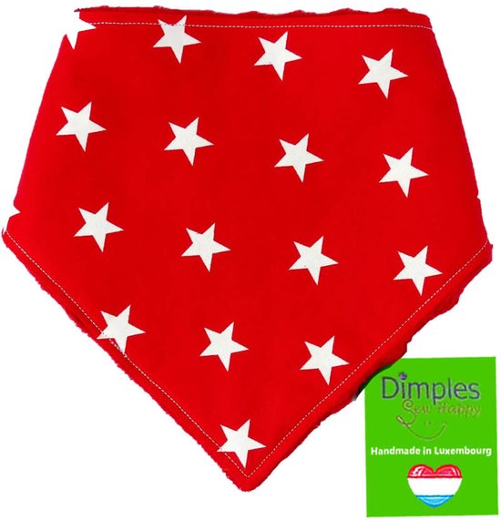 Red Movie Stars Dog Bandana - DIMPLES hondensjaal hondenbandana met ...