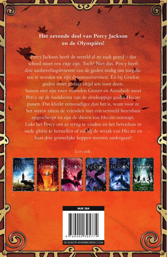 Percy Jackson en de Olympiërs 7 - Percy Jackson en de wraak van Hecate ...