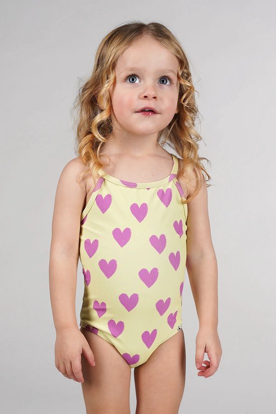 The New Chapter - Yua badpak hartjes vacances - Hearts Pink - Maat 110 | bol