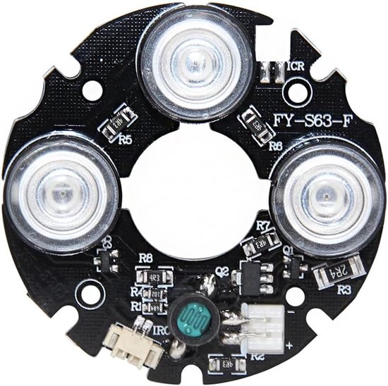 Infrarood LED Array Board 850nm voor Camera Modules - IR Illuminator ...