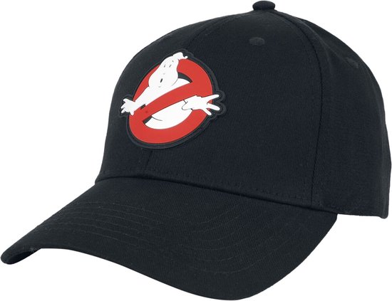 Ghostbusters Logo Cap zwart Katoen - DC Comics, Fan merch, Film ...