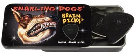 Snarling Dogs - Brain Picks - Plectrum - 0.88 mm - 12-pack | bol
