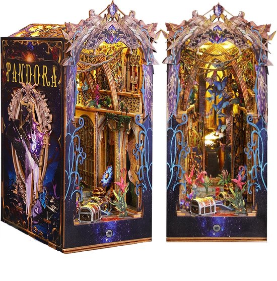 DIY Magic Book Nook Kit - Pandora Magisch Doos - Houten Modelbouw | bol