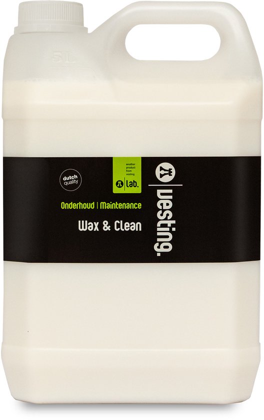 Wax & Clean 5 Liter – Parketreiniger & Parketzeep – Reinigt & Voedt ...