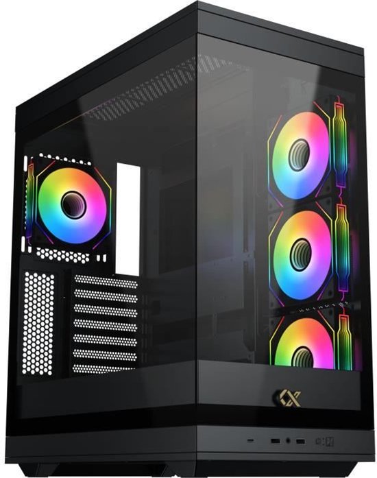 PC-behuizing - XIGMATEK - META - Mid Tower - E-ATX - Gehard glas - ARGB ...