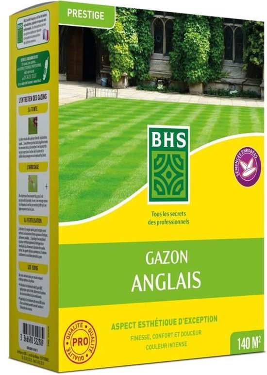 BHS Engels gras - 3kg voor Premium tuinen | bol