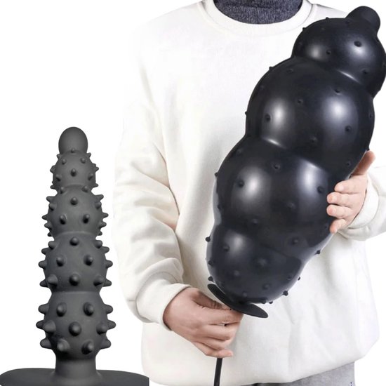 Intenz® Opblaasbare Mega Buttplug XXL - Sex Toys voor Koppels - Buttplugs Opblaasbaar | bol