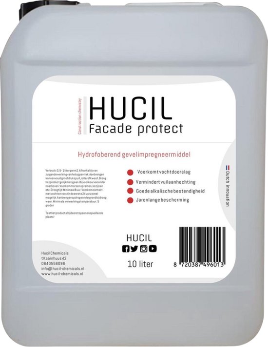 Hucil Facade Protect Basic - Gevelimpregneer middel - impregneermiddel ...