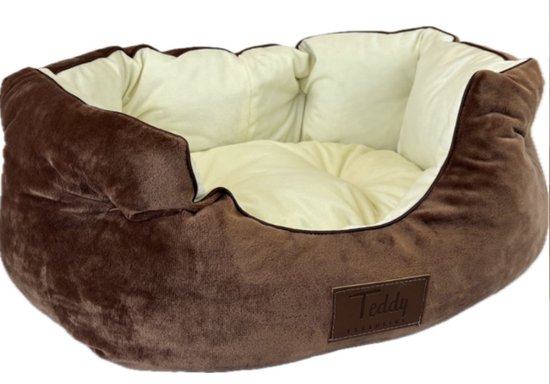 Teddy Exclusive Mand Shadow – Velvet Mandje Bruin – L50xB40xH15cm ...