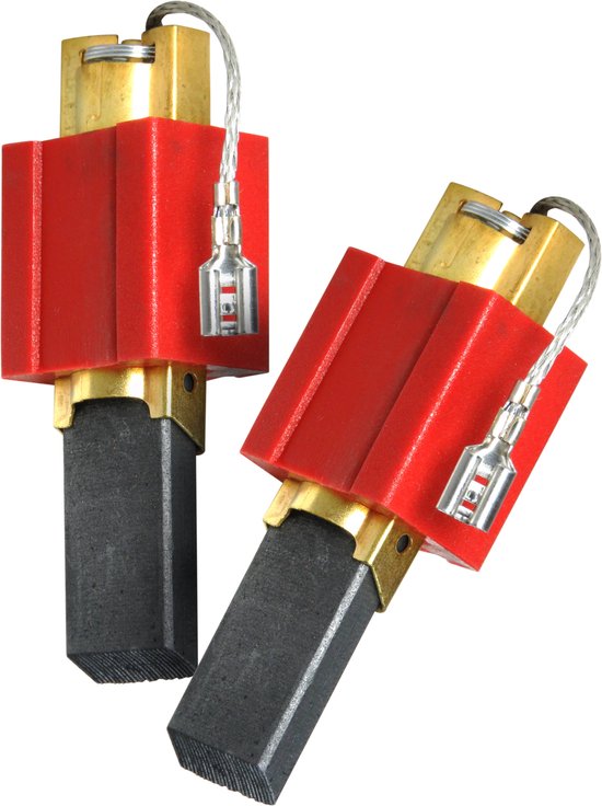 2x Dparts koolborstel in houder geschikt voor Miele wasmachine ...