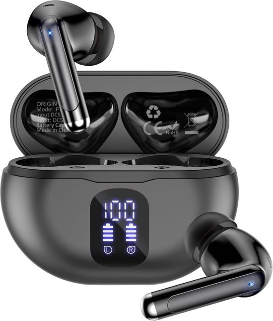 ORIGIN™ Pro 500 Draadloze Oordopjes - Bluetooth 5.4 Oortjes - Active ...