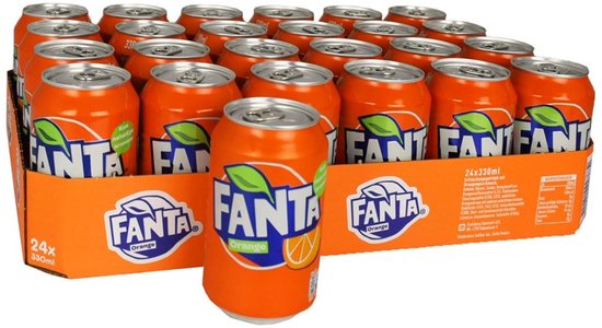Fanta Orange – 24 x 33 cl tray frisdrank | bol