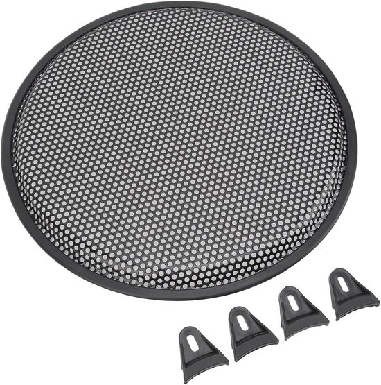 Speaker Grill Cover 12 Inch Speaker Grill Iron Subwoofer - Circle Cover ...