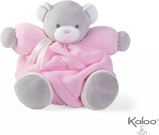 Kaloo Plume Knuffel Beer Roze, 25 cm | bol.com
